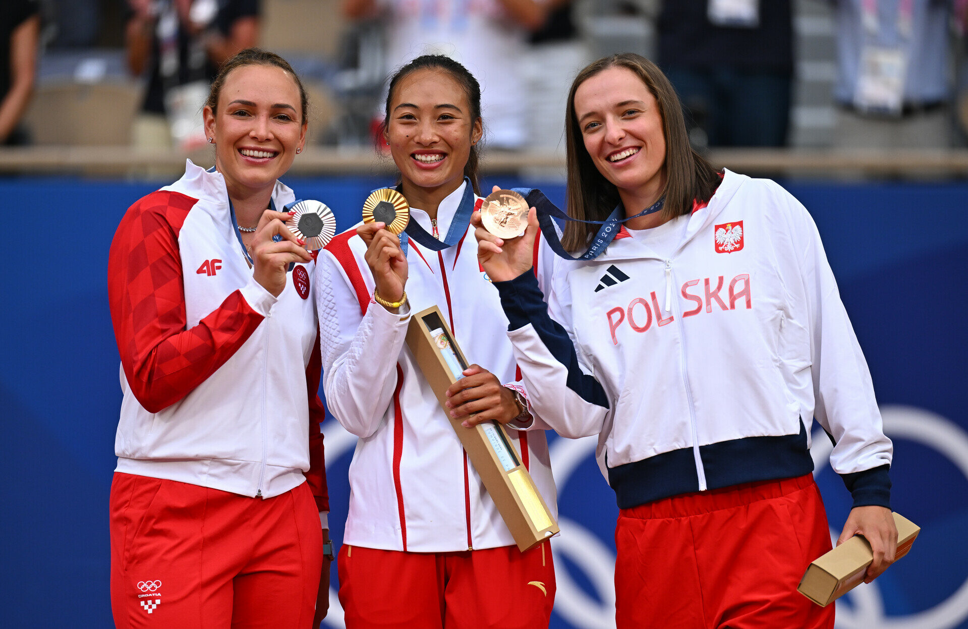 Zheng Makes History, Wins 2024 Paris Olympics Gold Medal - Tennis TourTalk