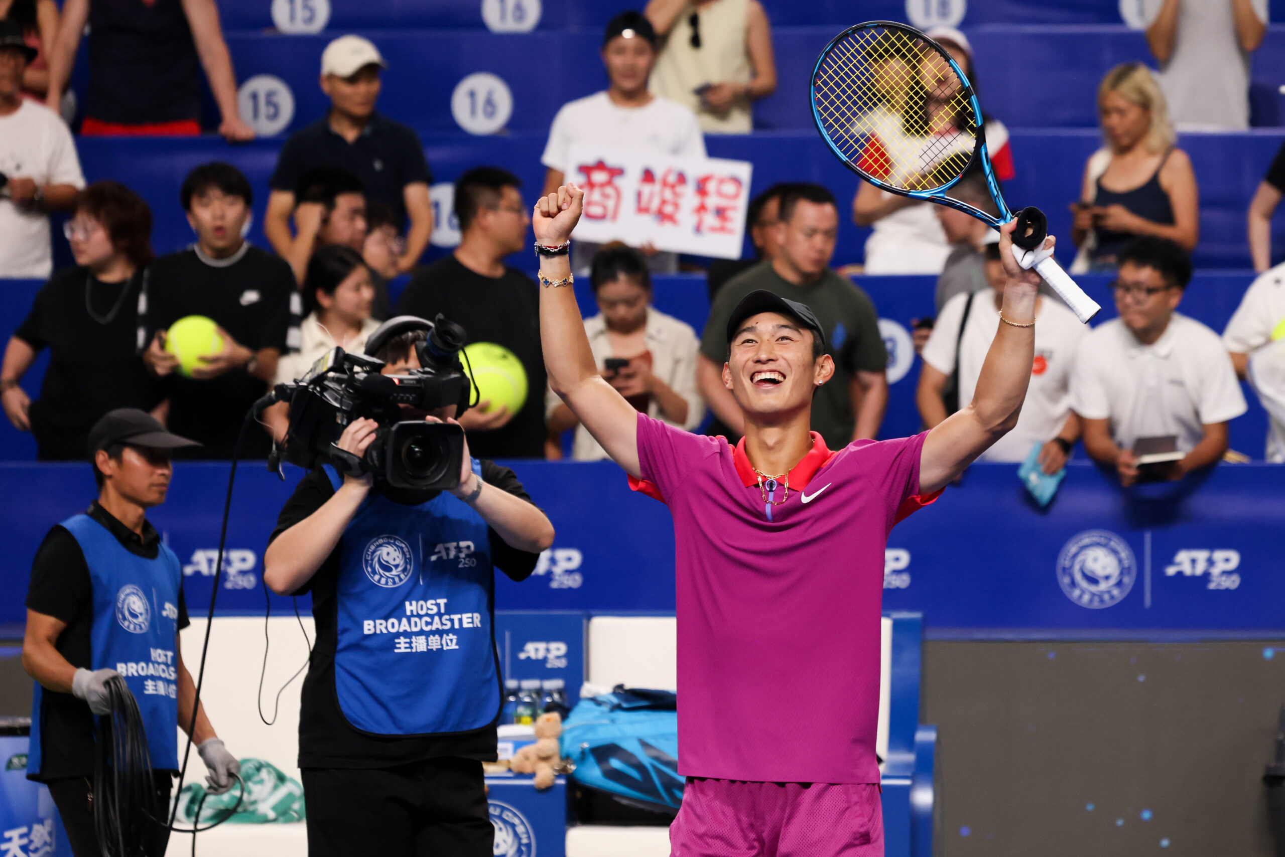 Shang Soars Past Hanfmann Into First ATP Final At Chengdu Open - Tennis TourTalk