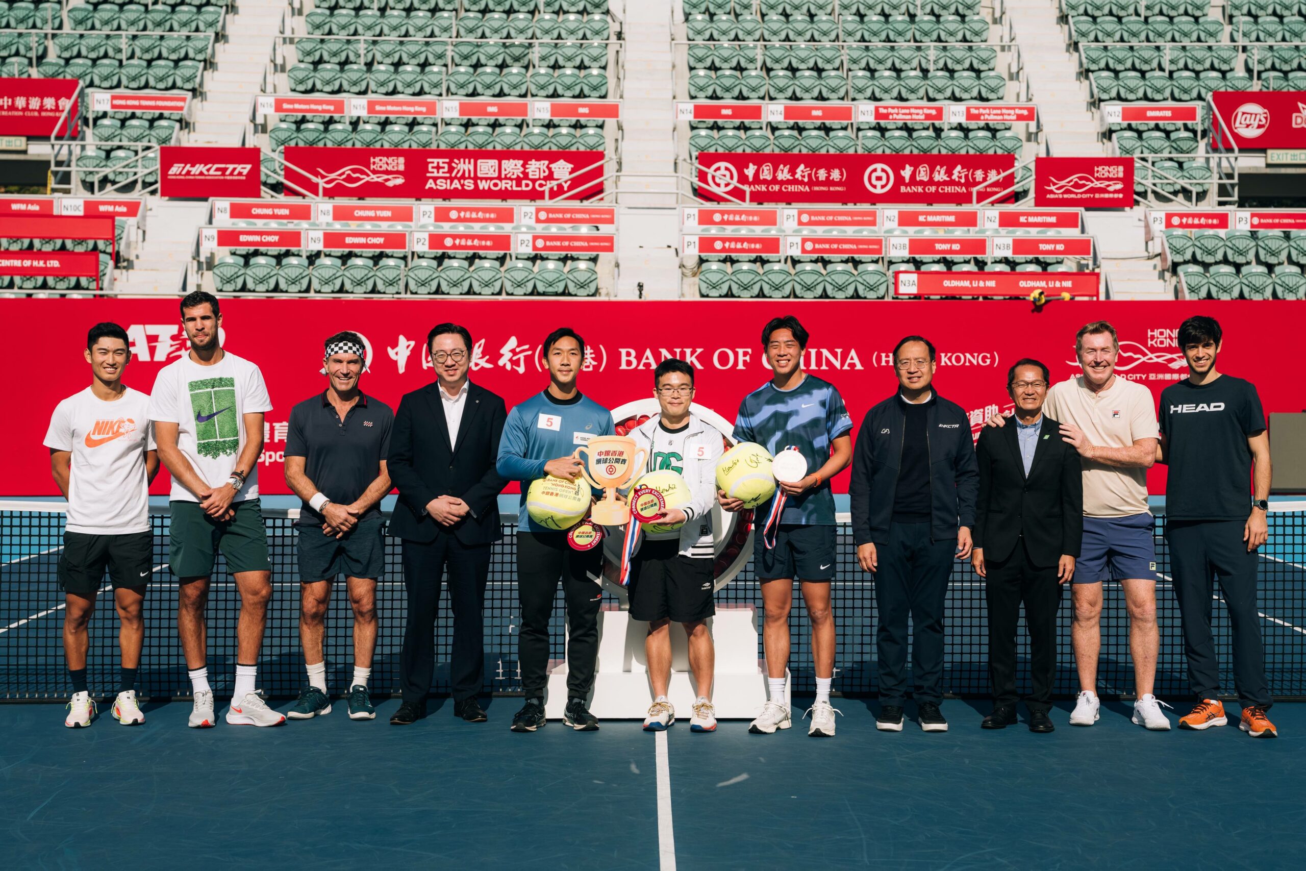 Hong Kong Tennis Open Star Players, Elite Local Athletes And Celebrity ...