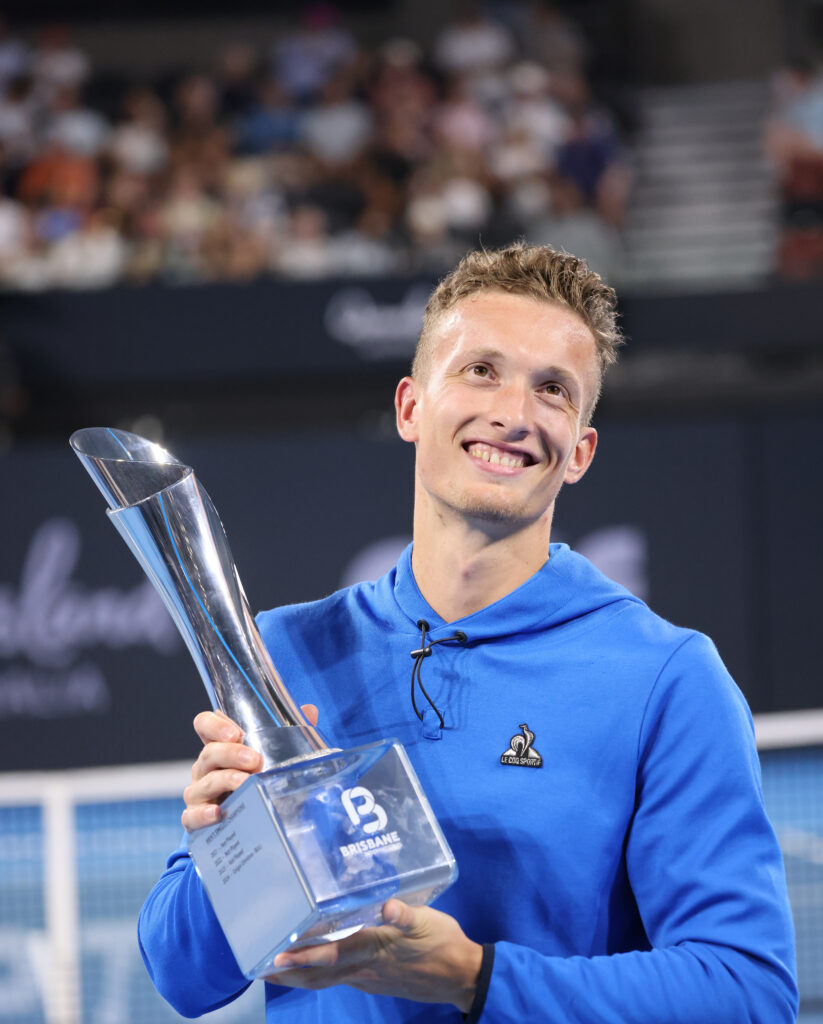 Lehecka Lifts Brisbane International Trophy - Tennis TourTalk