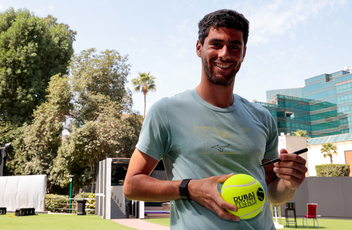 Arab Wildcard Set To Fulfil Childhood Dream At Dubai Duty Free Tennis ...